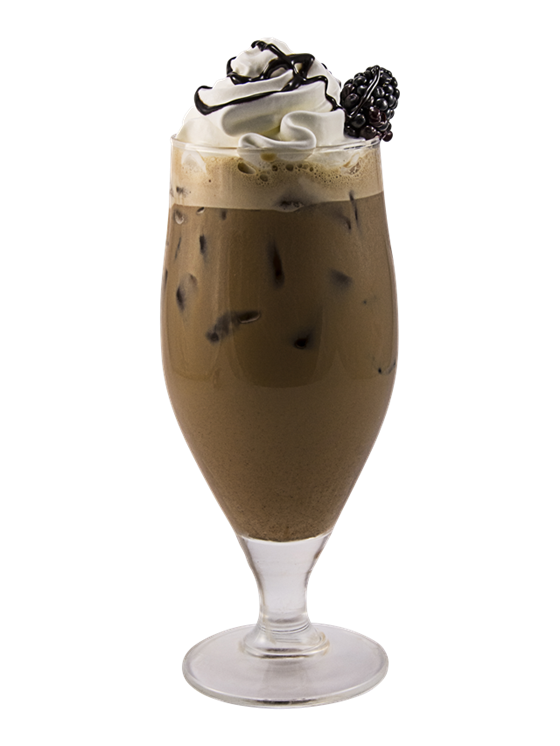sparkling iced blackberry mocha - Monin Canada